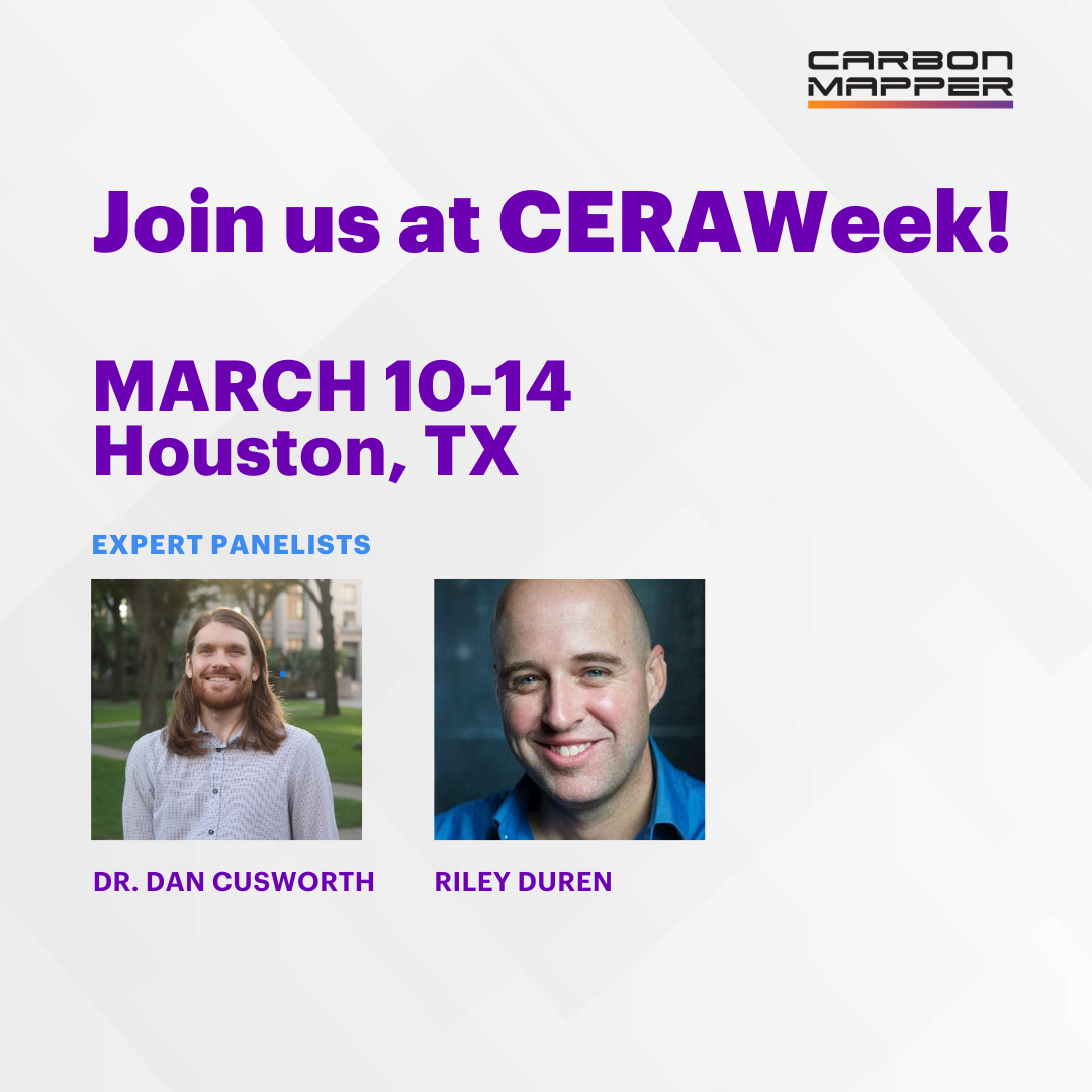 Carbon Mapper at CERAWeek