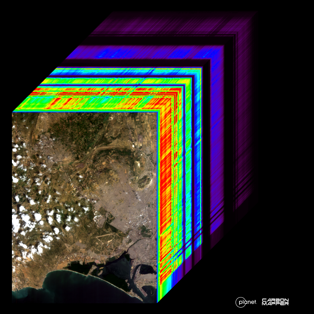 First Light Images Released From the Carbon Mapper Coalition Tanager-1 ...