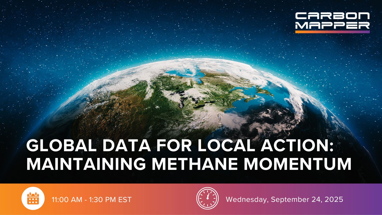 Carbon Mapper at Climate Week NYC 2025